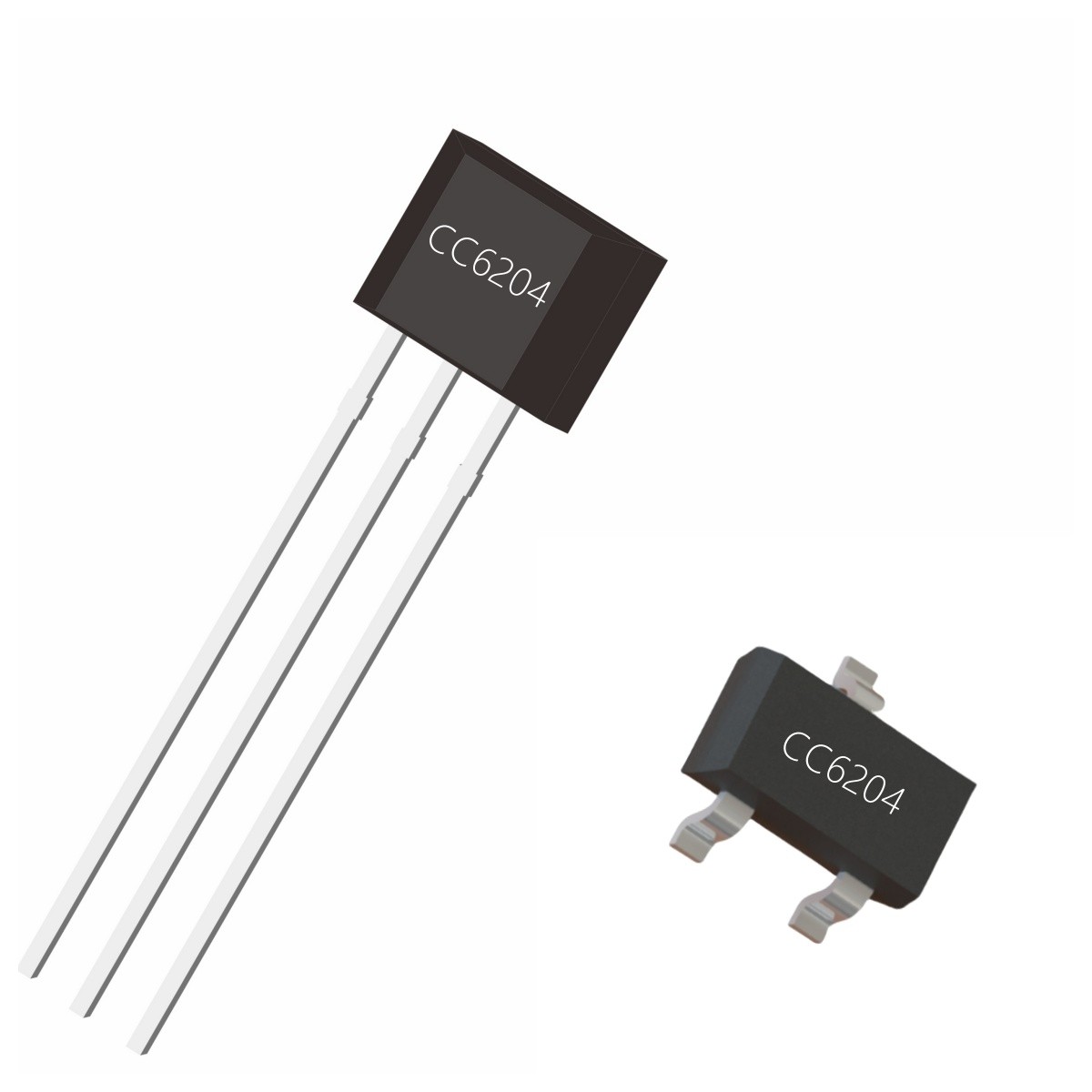 CC6204跑步机双极锁存霍尔开关